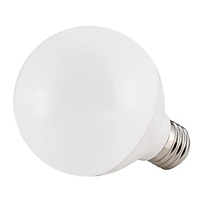 Maxxima G25 LED Light Bulbs - 450 Lumens, 2700K Soft White Light, 40 Watt Equivalent, Featuring an E26 Base for Indoor Use, Perfect Globe Bulbs for Bathroom Vanity Makeup Mirror - 6 Pack