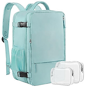 Sinaliy Large Travel Backpack for Women, 40L Carry On Backpack, 17 Inch Laptop Waterproof Backpack, College Bookbag, Backpack for Women, as Person Item Flight Approved