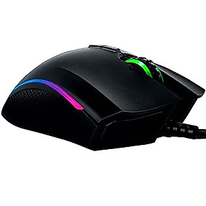 Razer Mamba Tournament Edition: 16,000 Adjustable DPI - Ergonomic Form Factor - Chroma Enabled - Esports Gaming Mouse