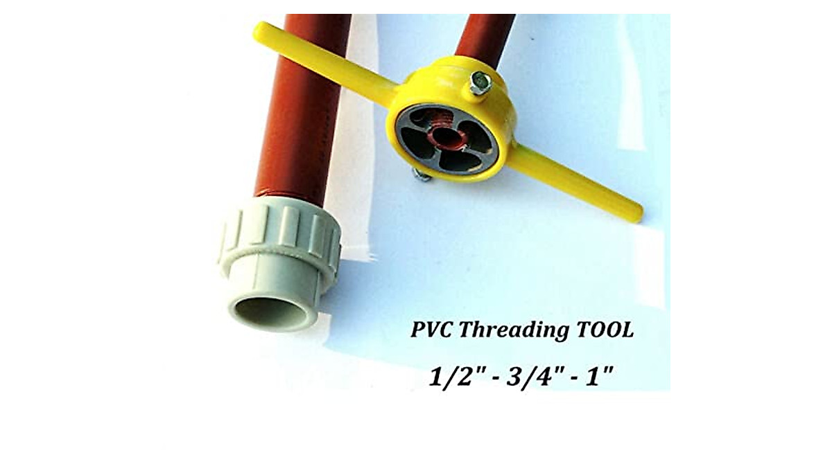 Hosrnovo Tap and Die Set for PVC Pipes - 6 PCS Kit