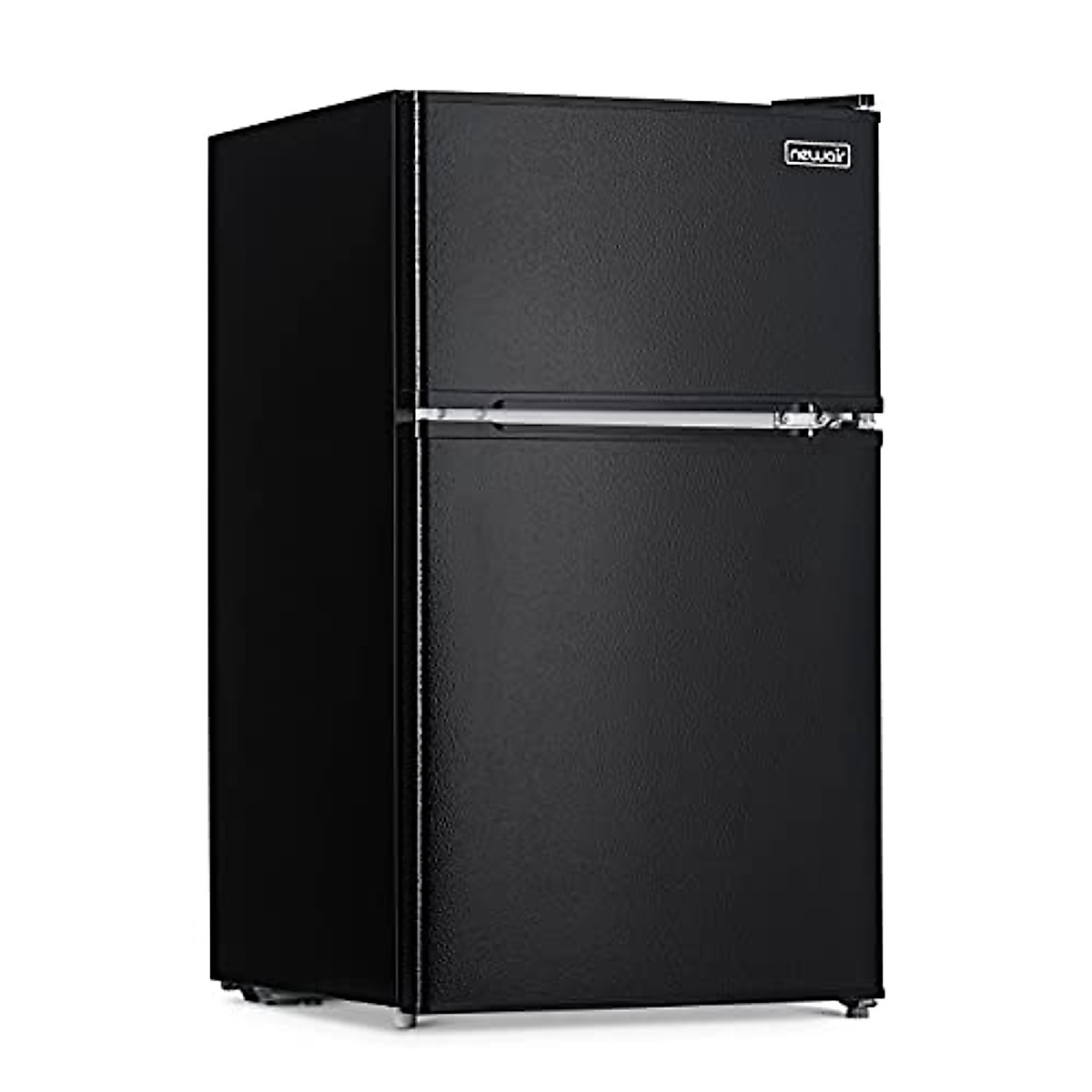 NewAir 3.1 Cu.Ft Black Mini Fridge with Freezer, 2.2 Cu.Ft Fridge, 0.9 Cu.Ft Freezer | Small Refrigerator,Dorm Refrigerators with Freezer,Compact Refrigerator, Energy Efficient