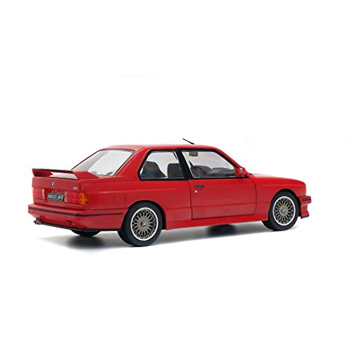 Solido S1801502 1990 BMW E30 M3 Die Cast Car, Red, 1:18 Scale