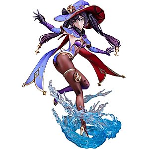 Wonderful Works Genshin Impact: Astral Reflection Mona 1:7 Scale PVC Figure, Multicolor