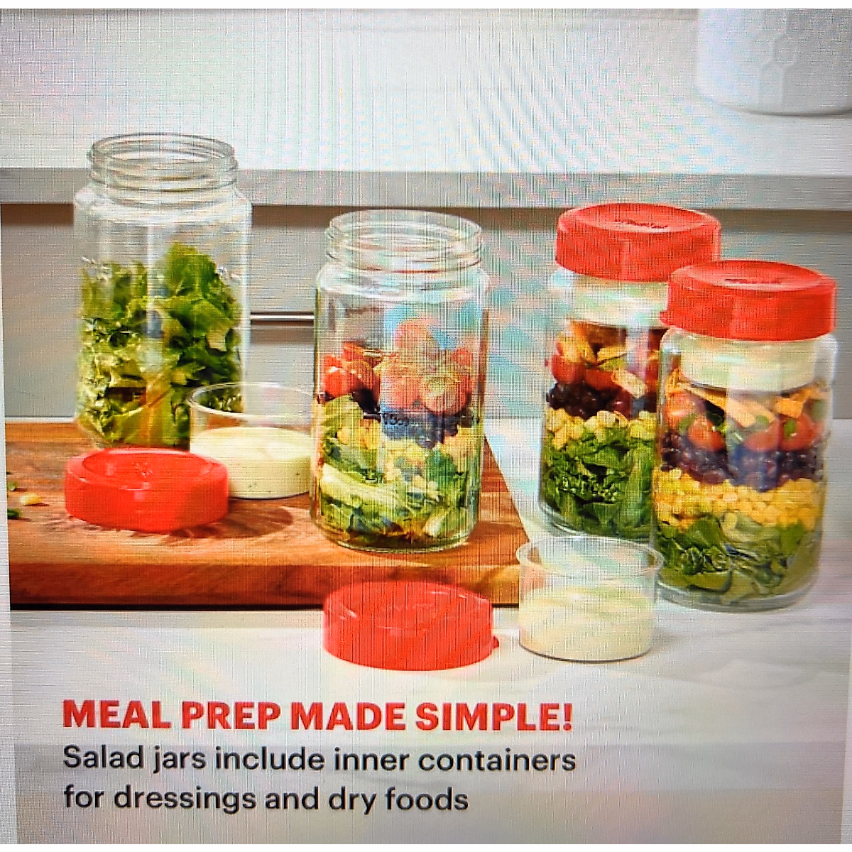 Beyond Jars 4-piece 32-ounce Meal Prep Set