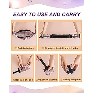 WEIBYEDAN Reusable Grocery Bags,Foldable Portable Shopping Bags,Large Capacity Picnic camping bag Tote Bag