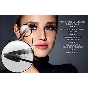 Eyelash Extension Mascara - Oil Free Mascara for False Lashes