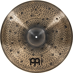 Meinl Cymbals Pure Alloy Custom 20" Extra-Thin Hammered Crash — Smoked Bronze/Brilliant Finish — Made in Germany, 2-Year Warranty (PAC20ETHC)