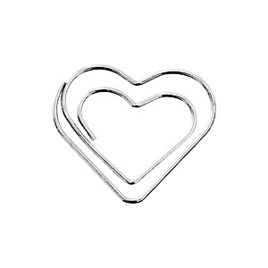 Midori 43383006 Clip Deep Clips Nano Heart Pattern