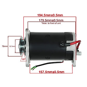 OEG Parts New Starter Generator Compatible With Yamaha Golf Cart G16 G19 G20 G21 G22 G29 JN6H110001 JN6H110002 GSB107-06 GSB107-06E GSB107-06F