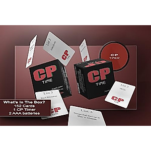 Cp Time Game: A Party Game for US - Card Game for The Culture. Beat The Unpredictable Timer!, Black Trivia Style Game, Multiple Categories: Pop Culture, Music, General Knowledge, & More!