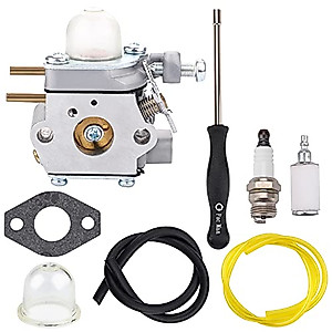 Dalom 753-06190 Carburetor w Carb Adjustment Tool for Troy Bilt TB22 TB21EC TB22EC TB32EC TB42EC TB80EC TB2040XP Trimmer Weed Eater Murray M2500 M2510 Brushcutter