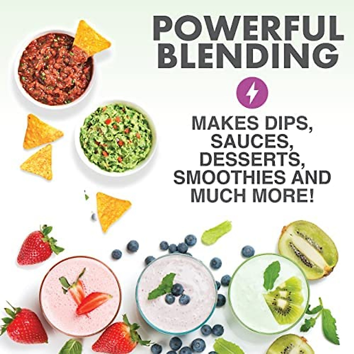 Bionic Blade Personal Blender 490mL, Cordless, Rechargeable 18,000 RPM Portable Blender for Shakes and Smoothies Mini Blender Portable 8.6" Tall, Seen On TV (Peach)