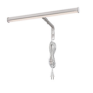 Westinghouse 7501100 14 Inch, 4 Watt Adjustable LED Picture Light, Brushed Nickel Finish, 3000K