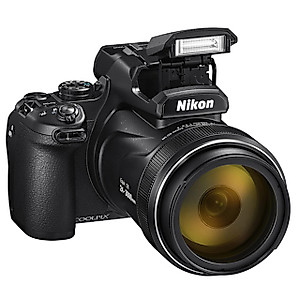 Nikon COOLPIX P1000 16.7 Digital Point and Shoot Camera + 128GB Memory + Case + Filters + 3 Piece Filter Kit + More (24pc Bundle)