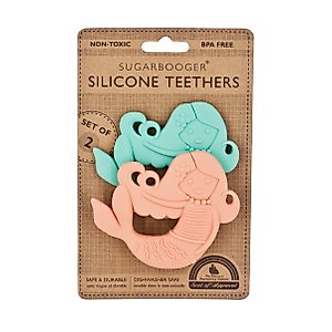ORE Originals Mermaid Silicone Teether 2pk, 2 CT