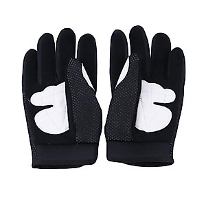 WPHMOTO Kids Full Finger Motorcycle Dirt Bike Riding Cycling Sports Gloves (S, Red)