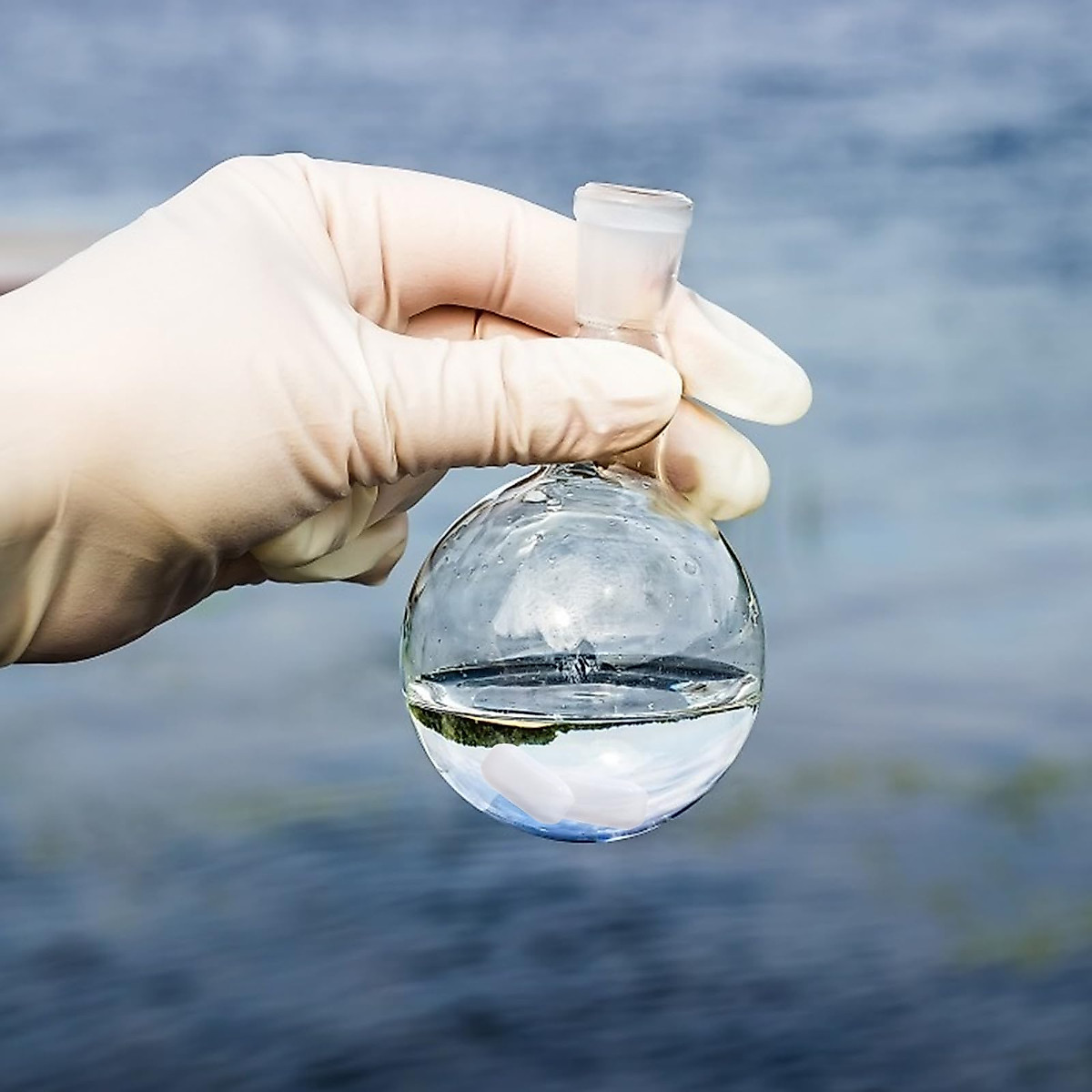 VILLCASE Magnetic Stir Bar Set, Stir Plate PTFE Stirrer Mixer Stir Bar, Stir Rod Magnetic, Laboratory Bar, Stir Plate Magnet Stick (25 Pieces,7mm/ 0.2 Inch)