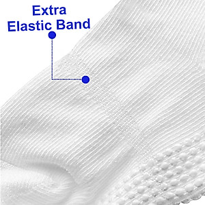 Tenpluszero 12 Pairs Baby Socks - Baby Non Slip Crew Socks for Little Boys Girls Toddler Kids Infants (Multicolor, 1-3 Years)