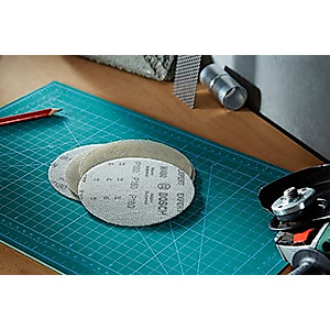 Bosch Professional 5x Expert M480 Sanding Net (Ø 125 mm, Grit 180, Accessories Random Orbital Sander)
