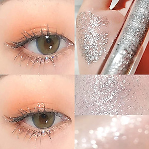Glitter Mascara Diamond Glitter Mascara 4D Glitter Lash Mascara for Women Waterproof|Long Lasting|Thickening|Lengthening Sparkly Eye Lash Mascara Lash Makeup for Party Wedding