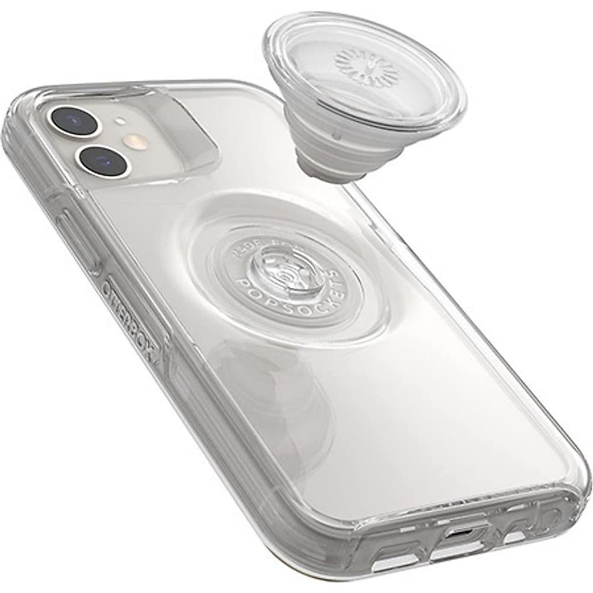 OtterBox + Pop Symmetry Series Case for iPhone 12 Mini (Not 12, Pro, Pro Max) Non-Retail Packaging - Clear