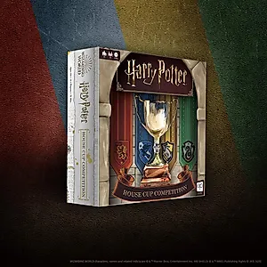 USAOPOLY Harry Potter House Cup Competition | Worker Placement Board Game | Play as Your Favorite Hogwarts House | Officially Licensed Harry Potter Game