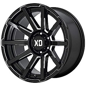XD Wheel XD847 18X9 6X5.5 G-BLK MILL 12MM