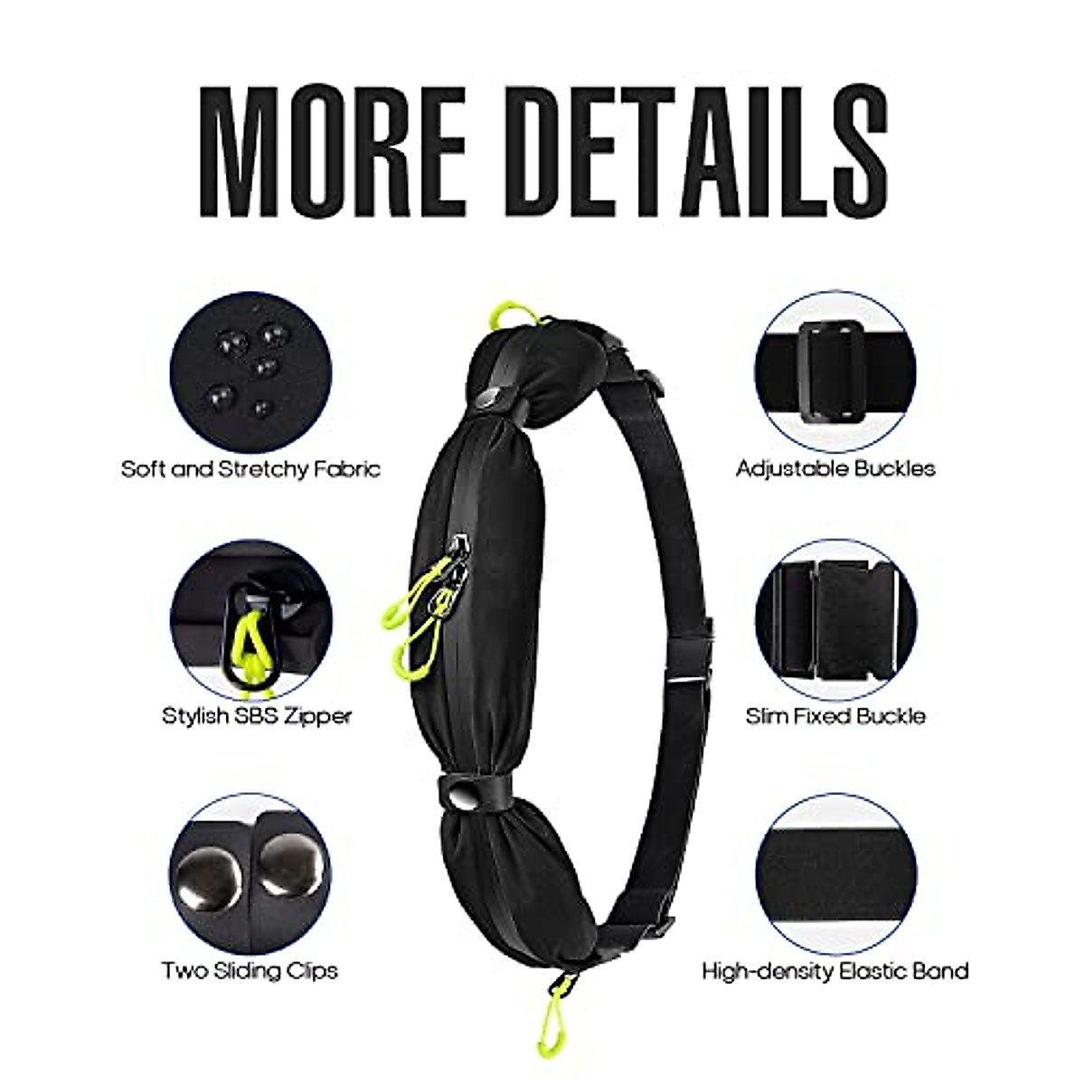 WATERFLY Sling Belt Crossbody Bag: Anti theft Over Shoulder Mini Small Slim Cross Chest Side Strap Purse for Man Woman