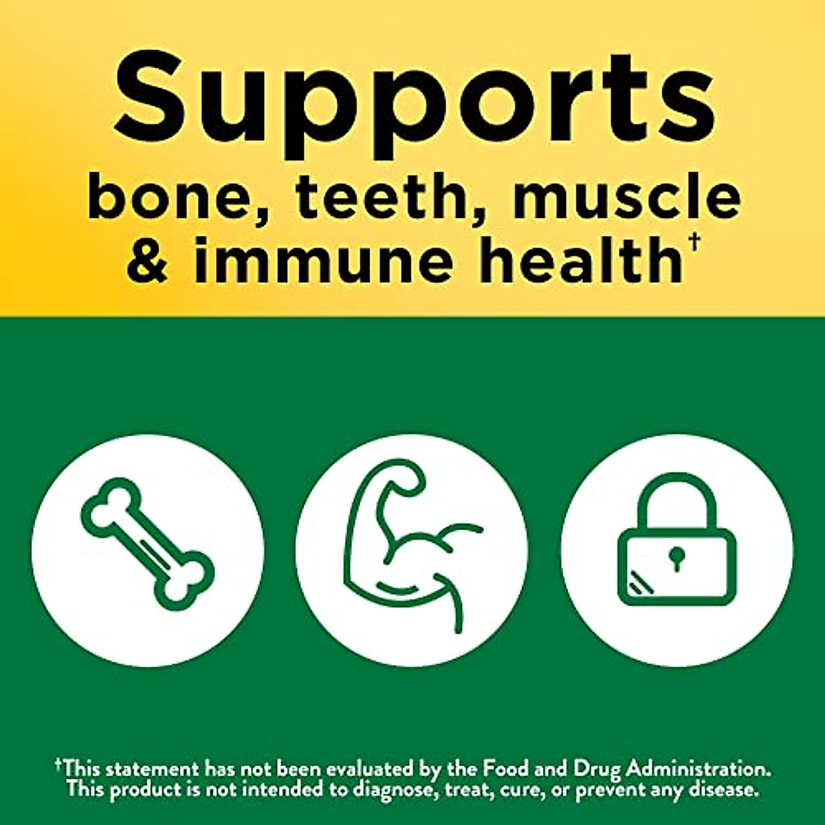 Nature Made Vitamin D3 2000 IU (50 mcg), Dietary Supplement for Immune Health Support, 90 Gummies, 45 Day Supply