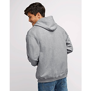 Hanes Ultimate Full-Zip Hoodie, Men's Hooded Fleece Sweatshirt with Zipper, Dark Chocolate