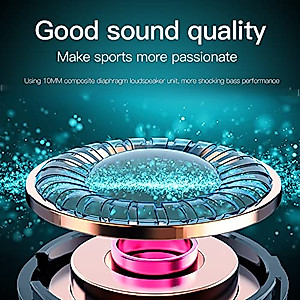 pstuiky Bluetooth5.0 Neckband Headphones HD Stereo Clear Sound Sporty and Ergonomic Neck Hanging Design 2023