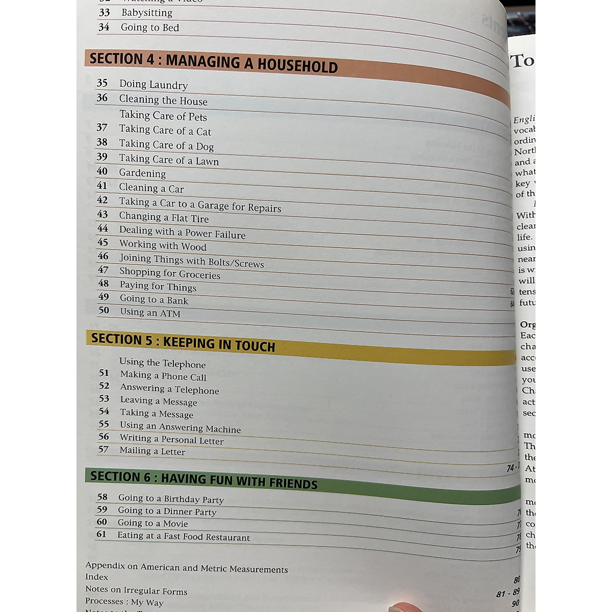 English for Everyday Activities: A Picture Process Dictionary