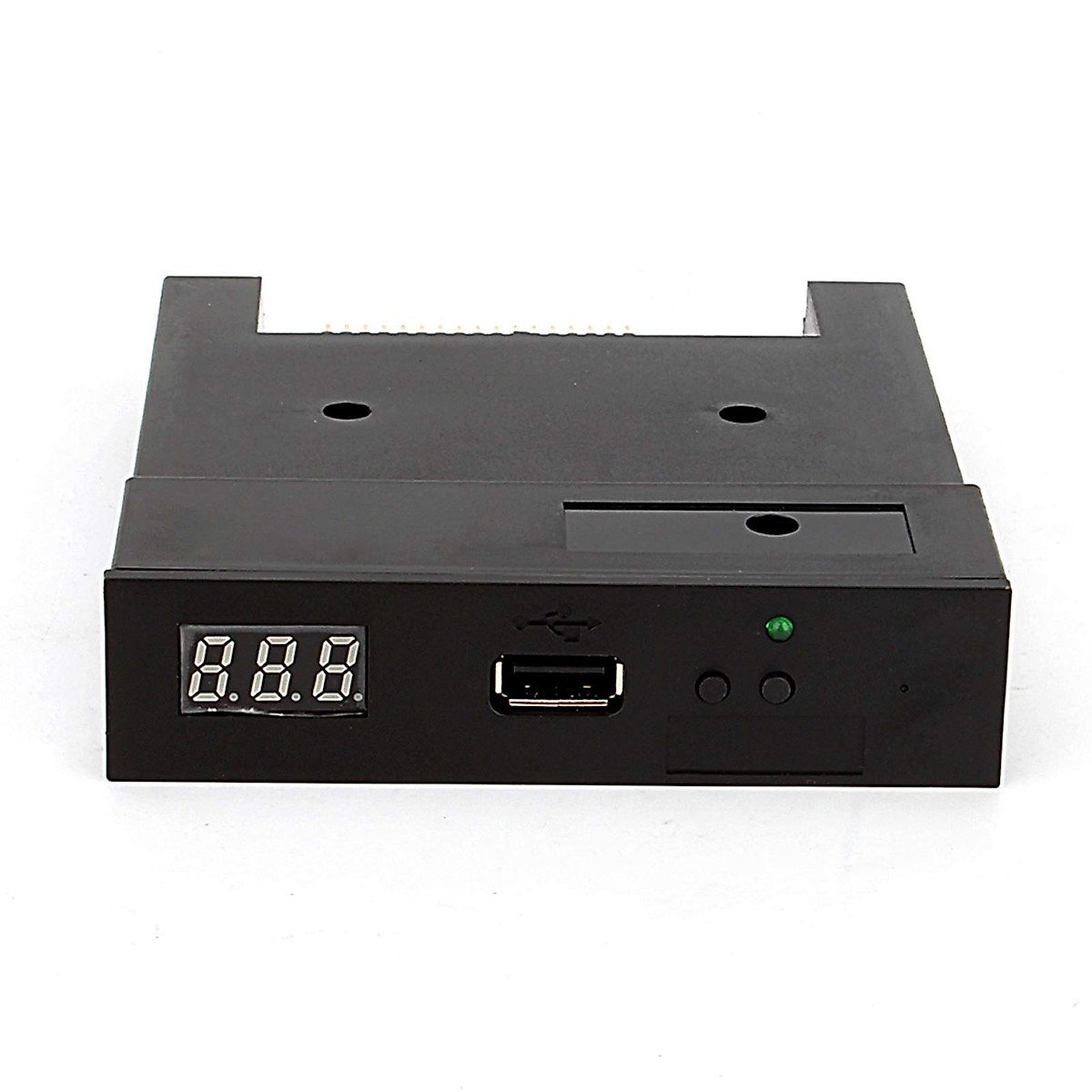 Candeon Floppy Disk Drive, 3.5 inch 1000 Simulation Floppy Disk Drive Emulator Plug Floppy Disk Drive