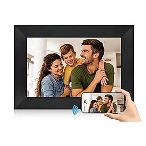 Digital Photo Frame Hyjoy WiFi Digital Picture Frame 8 Inch with IPS HD Touch Screen, Auto-Rotate Function, Easy Setup to Share Photos or Videos from Anywhere via AiMOR App