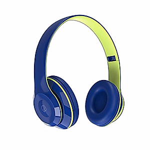 Premier Accessory Group Replay Audio Neckband Bluetooth Headphones, Neo G3, Yellow Blue