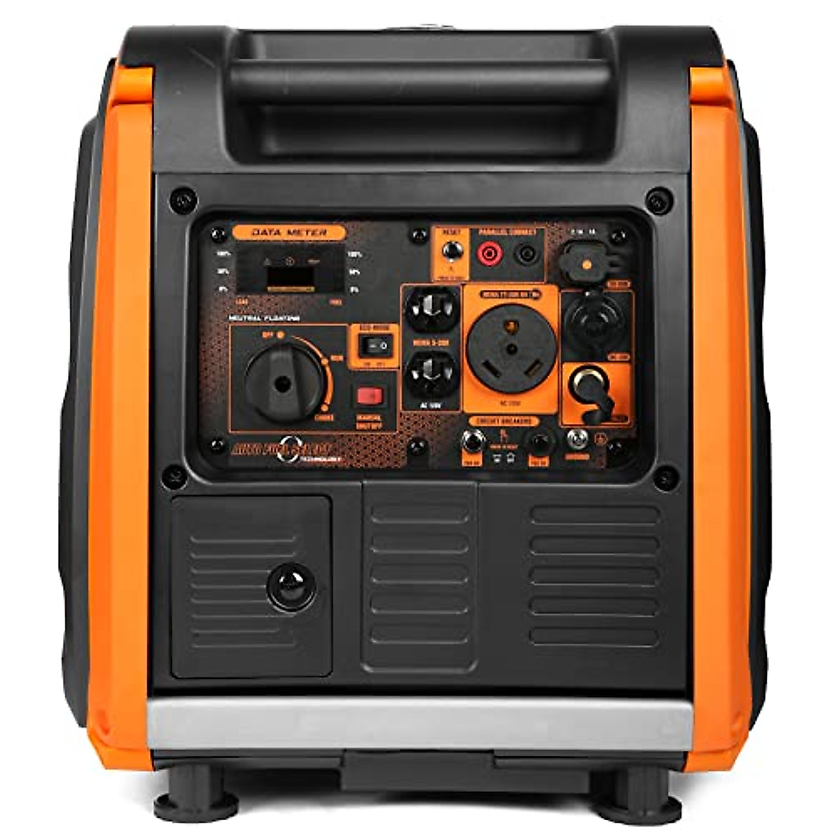 WEN DF450i Super Quiet 4500-Watt Dual RV-Ready Portable Inverter Generator with Fuel Shut-Off