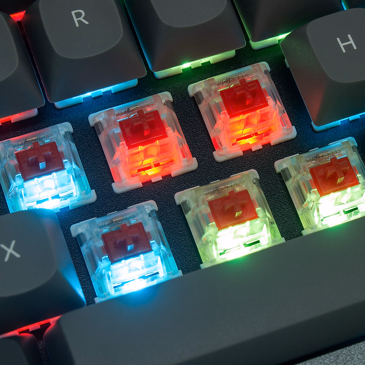 Keychron Q6 Wired Custom Mechanical Keyboard Knob Version, Full-Size QMK/VIA Programmable Macro with Hot-swappable Gateron G Pro Red Switch Double Gasket Compatible with Mac Windows Linux (Grey)