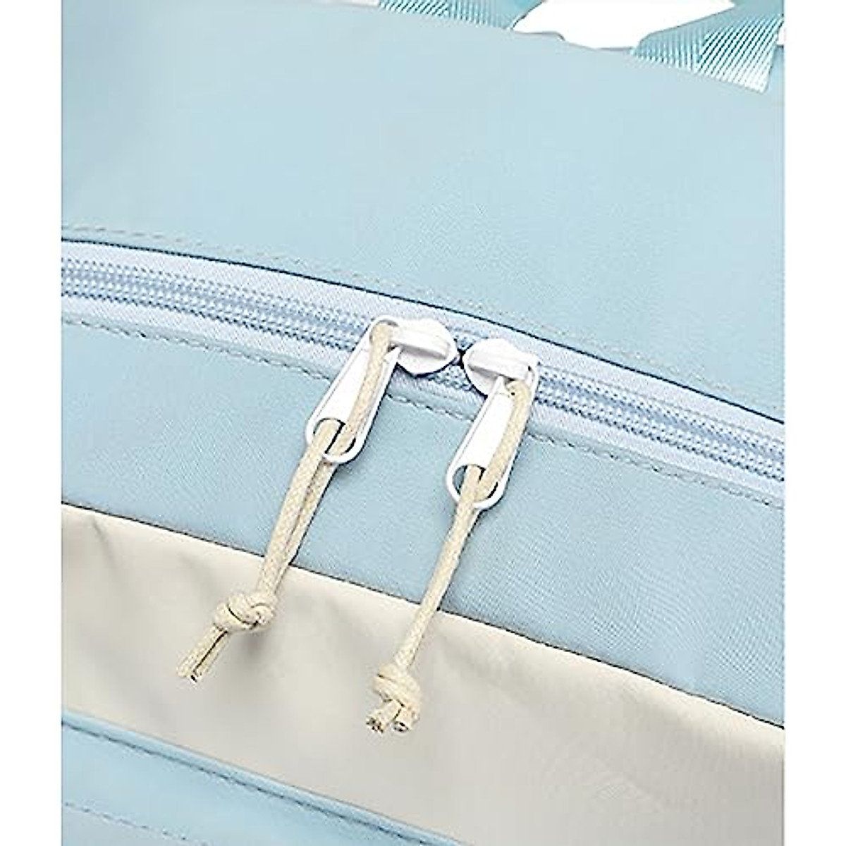 ALORVE Backpack Cute Anime Student Schoolbag Cartoon Casual Travel Bag for Boys and Girls School Season Gifts (Blue)