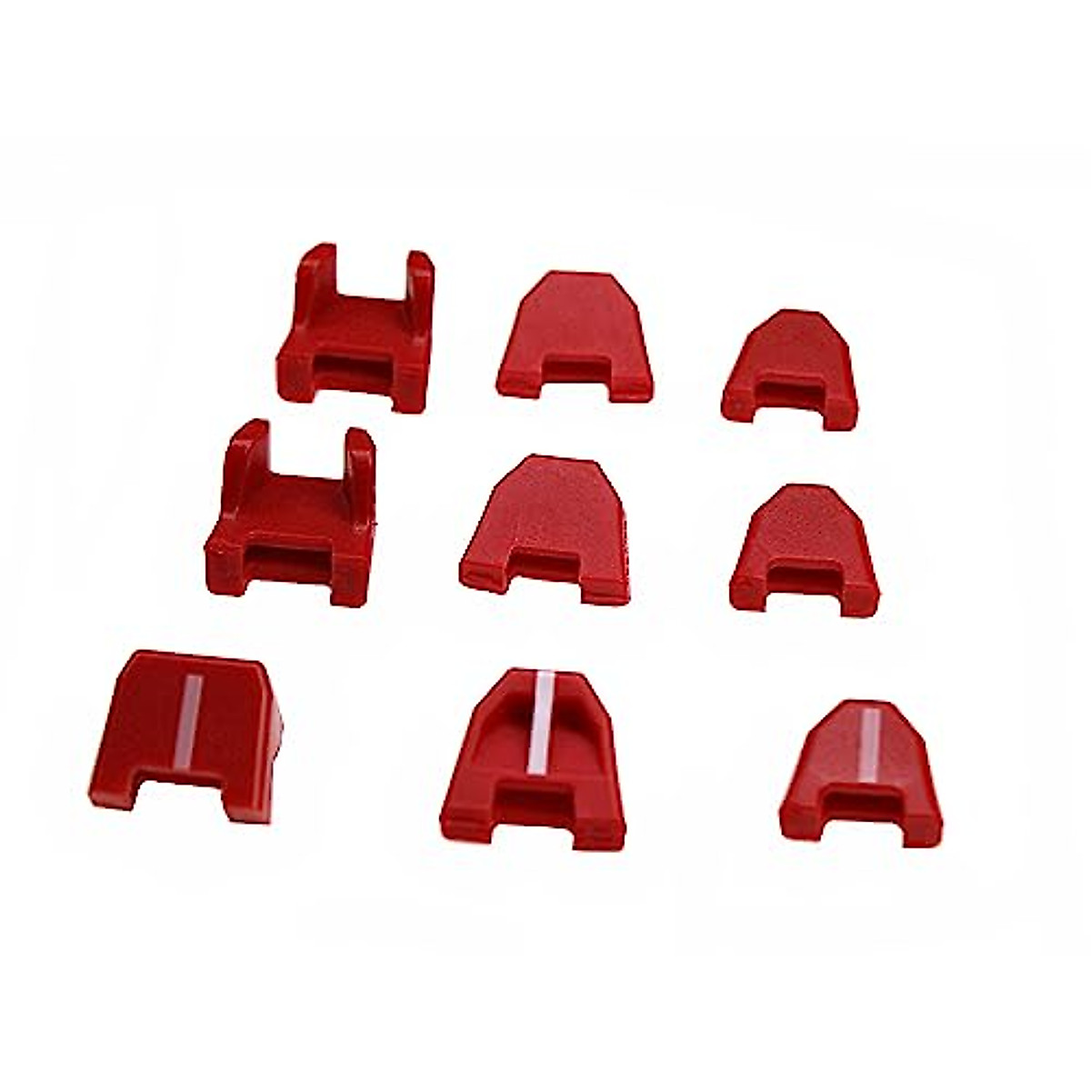 (Set of 9) Nose cushion no mar tip Replacement Milwaukee 42-38-0017 (2746-00) nailer,No-Mar Pad Kit For M18 battery nailers/staplers