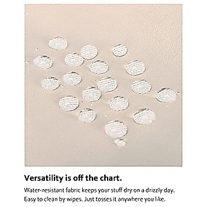 HotStyle ROXXA Tote Backpack, Doctor-bag Style Fashion Bookbag, Chardon