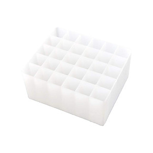 JinGuoZiLP 30/36/40/48 Slots Plastic Marker Pen Box Storage Holder Brush Pencil Rack Table Stand Paint Brushes Holding Organizer