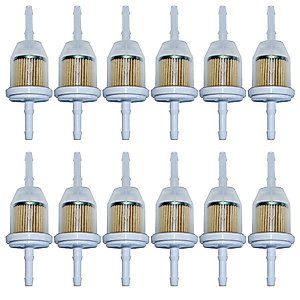 AUMEL 25 050 03-S Fuel Filter Kit 12Pcs For Kohler 25 050 08-S John Deere AM116304 GY20709 Gravely 21410800 21541500 Toro 98021 71-5960 Part.