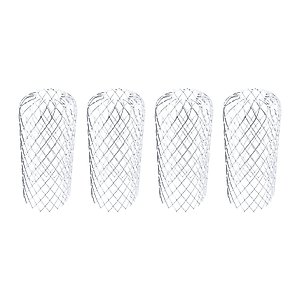 Roof Gutter Guard Filters Expand Aluminum Filter Strainer Stops Blockage Leaf Drains Debris Drain Net Cover(4pcs)