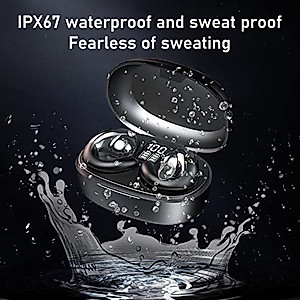 Yeahitch Bluetooth 5.3 Wireless Headphones Bluetooth Headset Open Headphones Finger Control for Sports Open Ear Headset