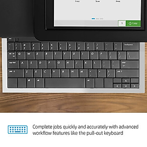 HP LaserJet Enterprise Flow MFP M634h Monochrome All-in-One Printer with built-in Ethernet & 2-sided printing (7PS95A)