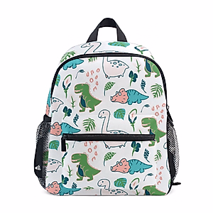 Cute Kids Back Pack Cute Dino Todder Backpack Lightweight Preschool Kindergarten Book Bag Practical and Durable Daycare Bag for Travel,Toys