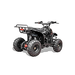 MotoTec Rex 110cc 4-Stroke Kids Gas ATV Black