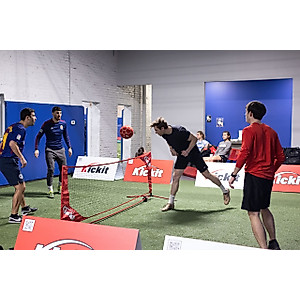 Kickit Soccer Tennis Ball | The Official Soft Soccer Ball of Soccer Tennis, Soccer Training, Freestyle Soccer and Juggling | Size 5 (Red Ball)