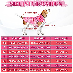 Dora Bridal Reversible Dog Jacket Dog Coat-Camouflage Dog Winter Coat with Leash Hole-Polar Fleece Dog Coats for Small Dogs-Windproof Camo Dog Cold Weather Coats-Winter Coats for Dogs-Camo Pink-s