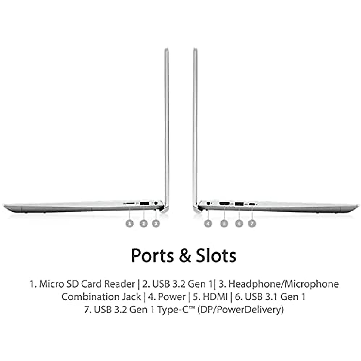 Dell Inspiron 15 Plus 7501 Touch 15.6” FHD Laptop, Core i5-10300H, Backlit KB, Fingerprint, Webcam, Wi-Fi 6, USB-C, HDMI, Intel UHD Graphics, Win 10 H, w/ 32GB MSD